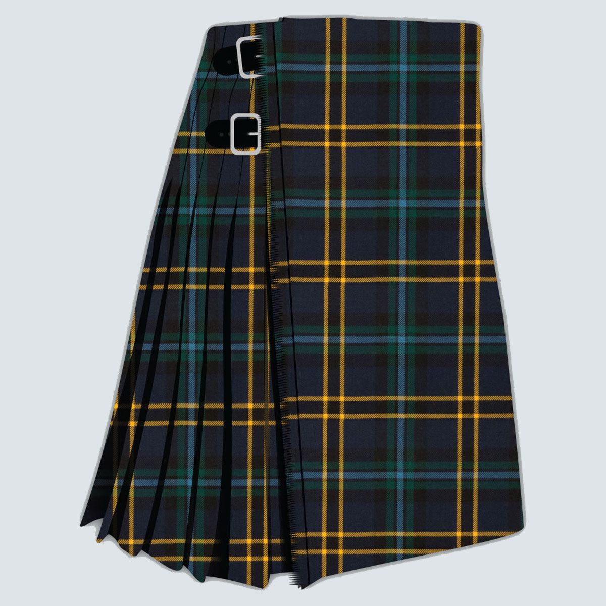 Clan Weir Modern Tartan Kilt | Weir Modern Tartan - Kilt Home